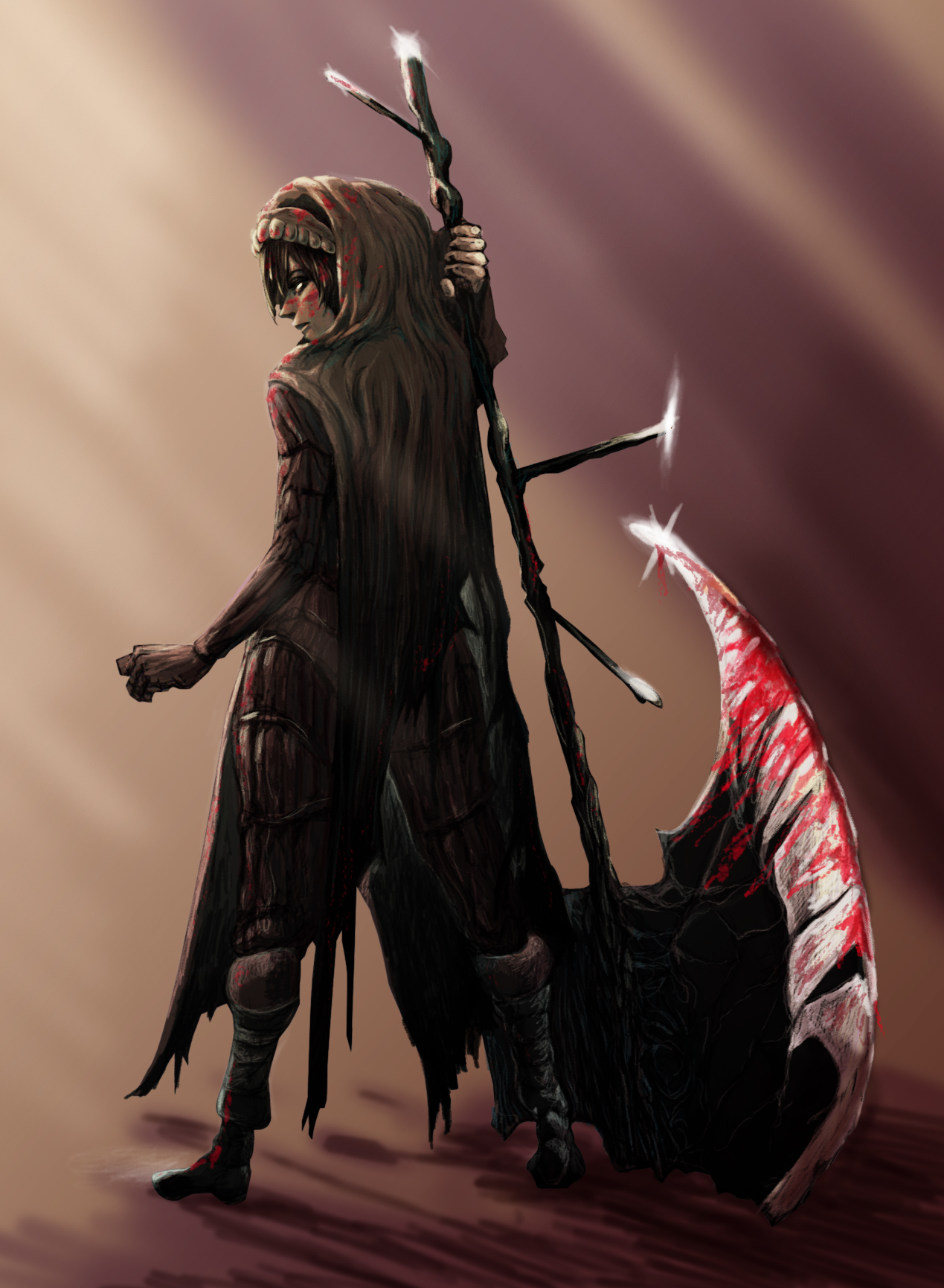 氏家まさら on Twitter: "断罪者ミランダ。 #BLACKSOULS https://t.co/LLNPTH1Prf" / Twitter