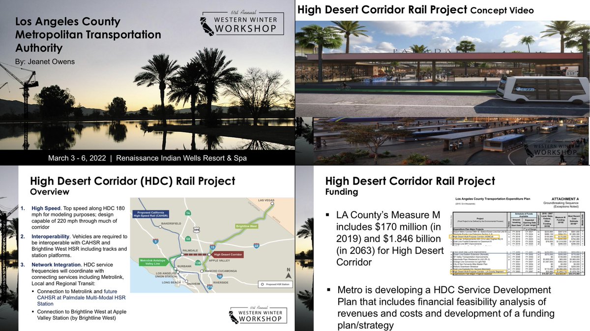 numble on Twitter: March 2022 presentation on LA Metro’s High Desert ...
