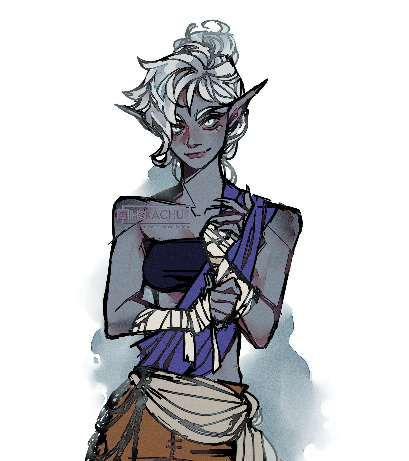 Drawings Of Drow Elves
