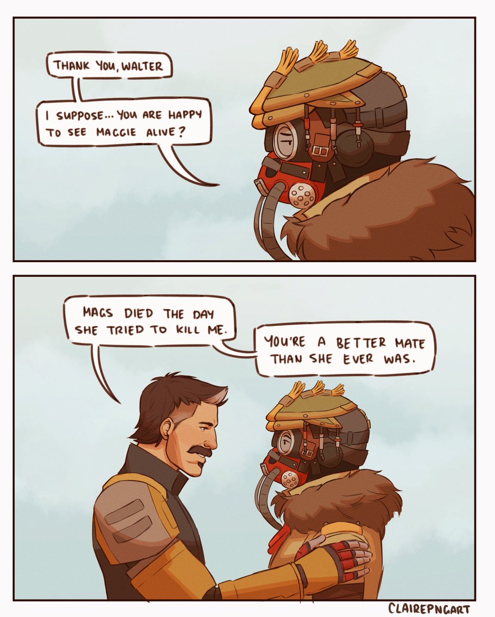 apex legends ] bloodhound and fuse's interactions huh 」katsup blastの漫画