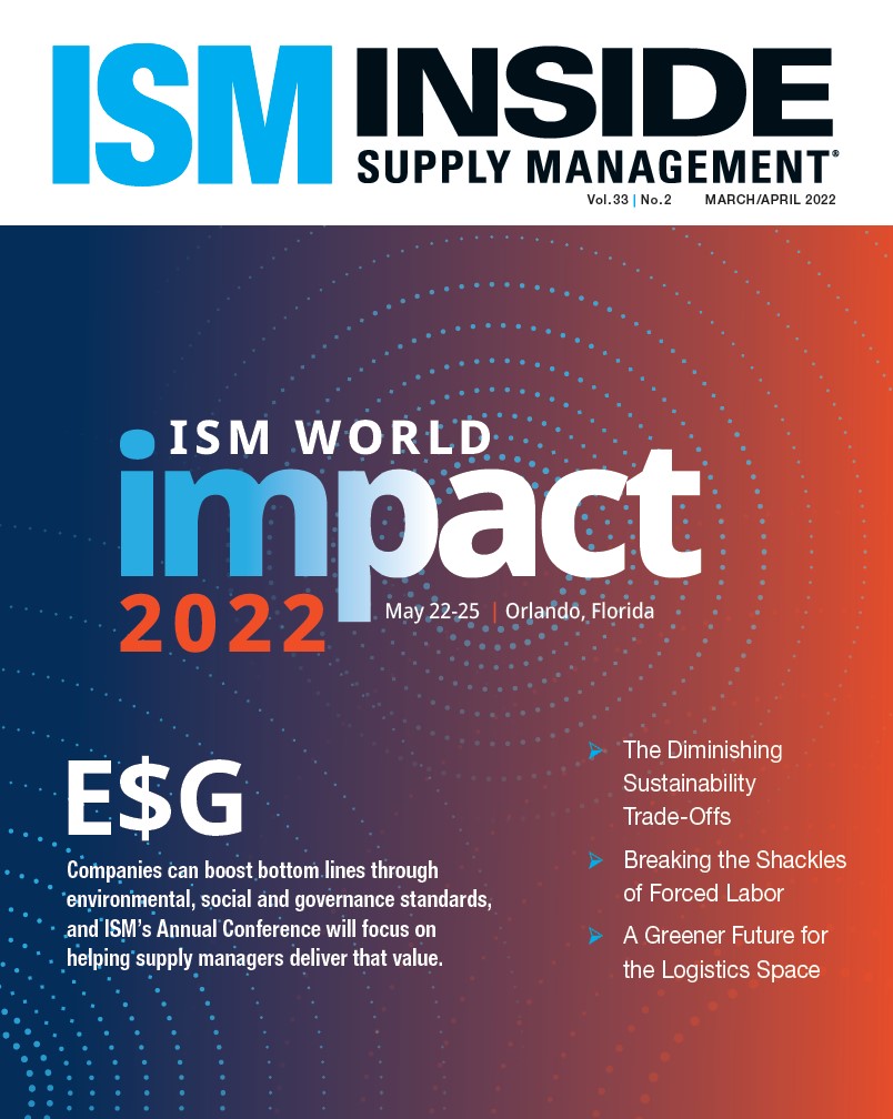 Institute for Supply Management on Twitter: "The March/April issue of Inside Supply Management ...
