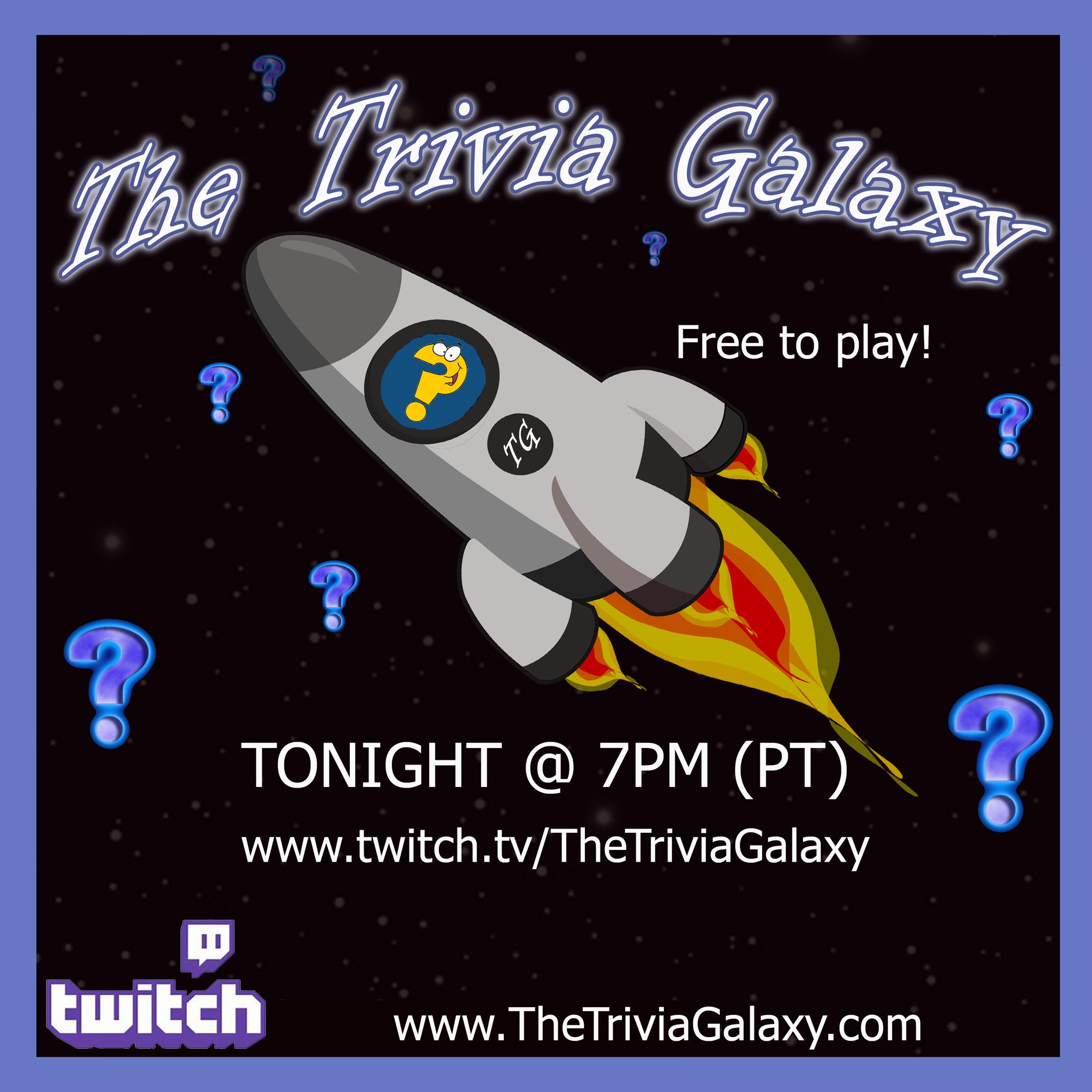 The Trivia Galaxy on Twitter: "#thetriviagalaxy is back tonight, but we ...