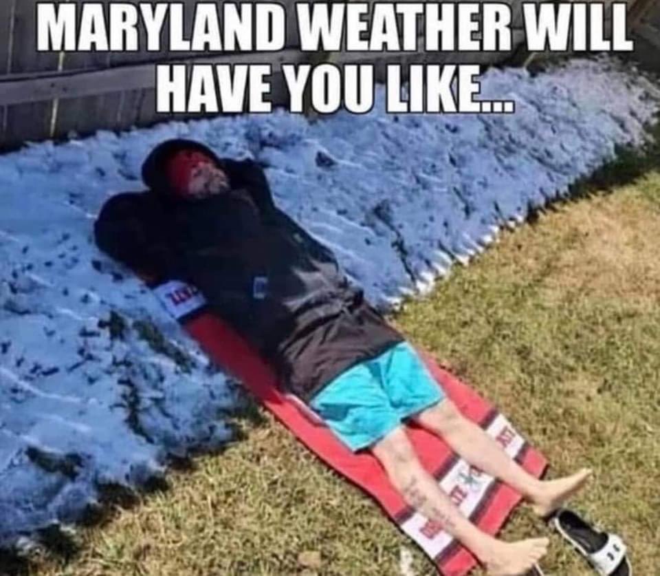 Maryland Weather Meme