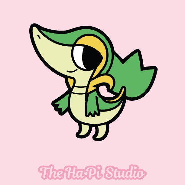 How To Draw Pokemon Step By Step Snivy