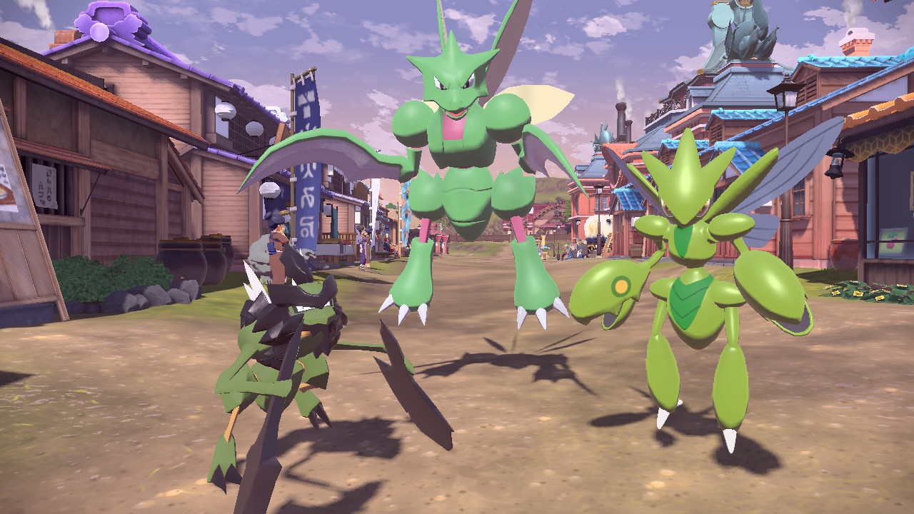 Shiny Scyther Pixelmon