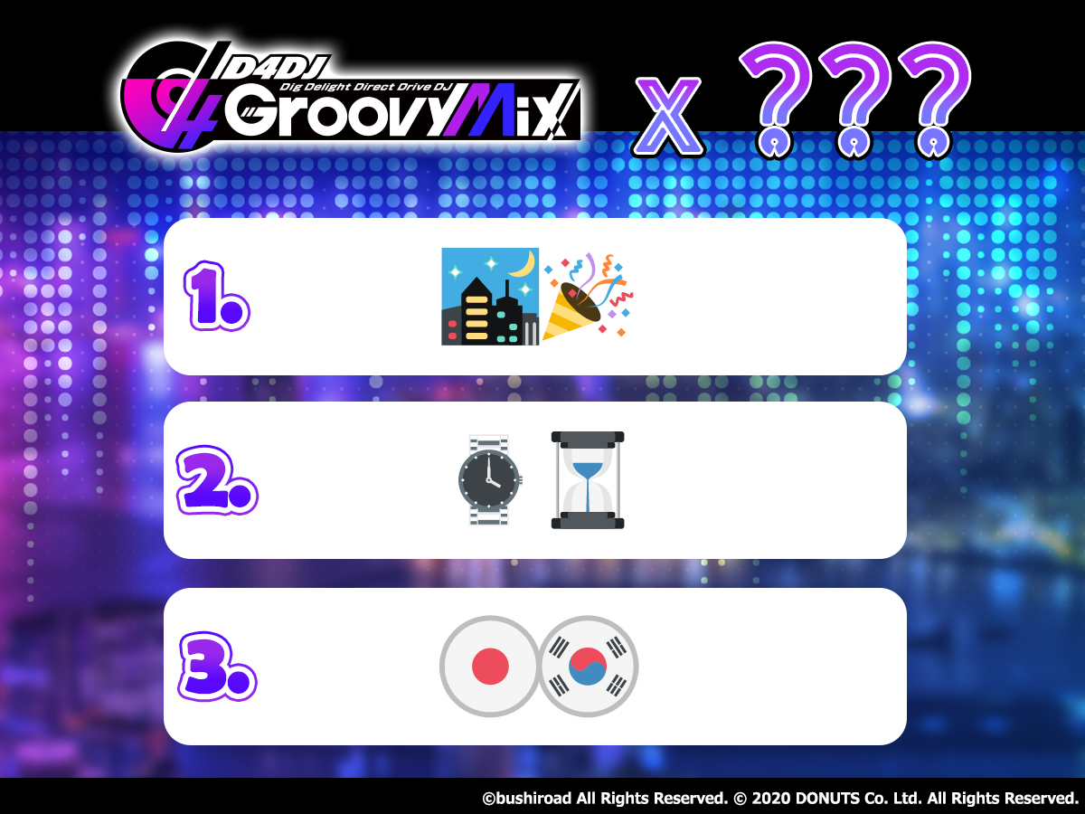 D4DJ Groovy Mix EN on Twitter: "🎉UPCOMING COLLAB🎉 A new collaboration is coming to D4DJ Groovy ...
