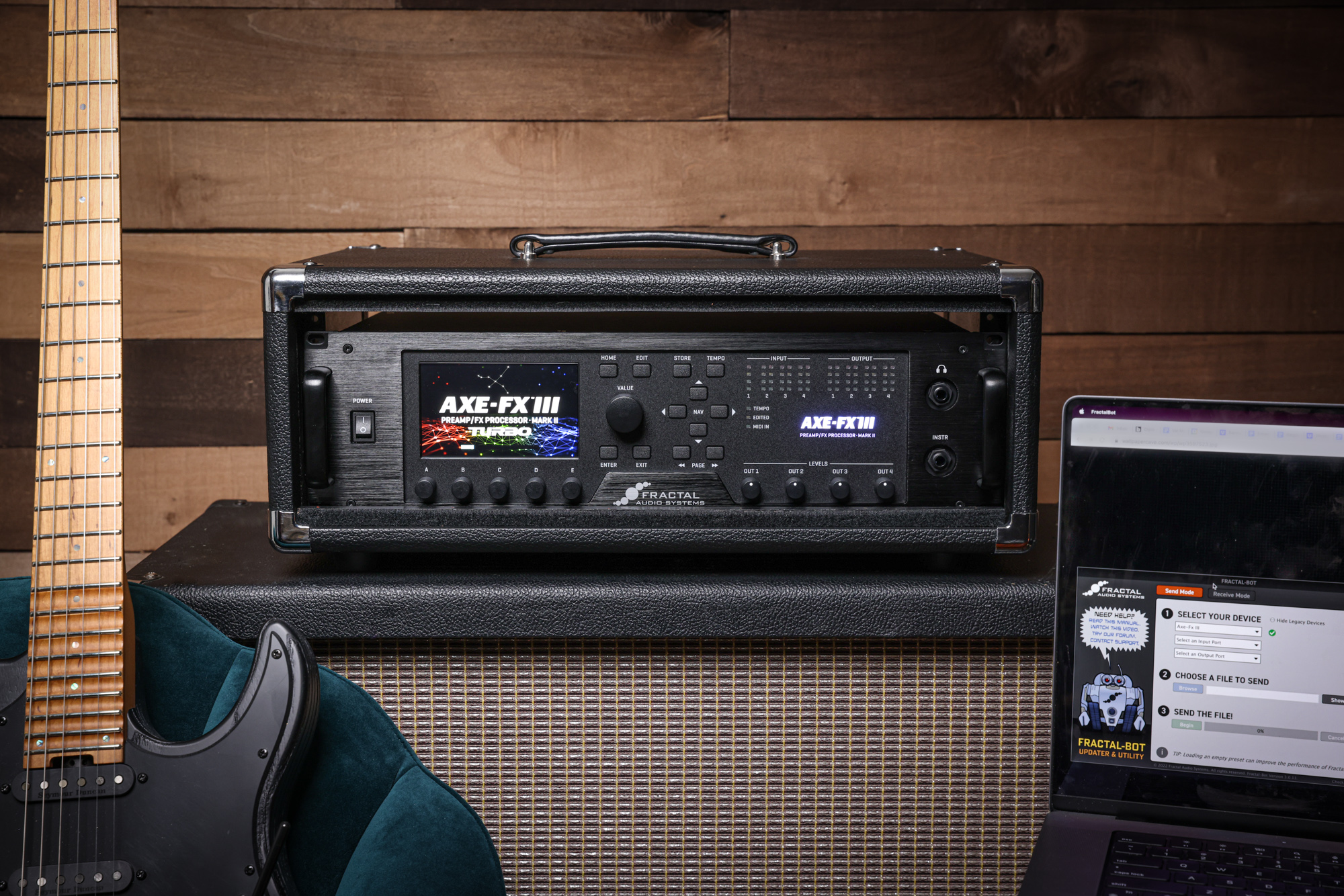 Axe Fx 3 Fractal AXE FX III Modelling Amp Head (Pre Owned)