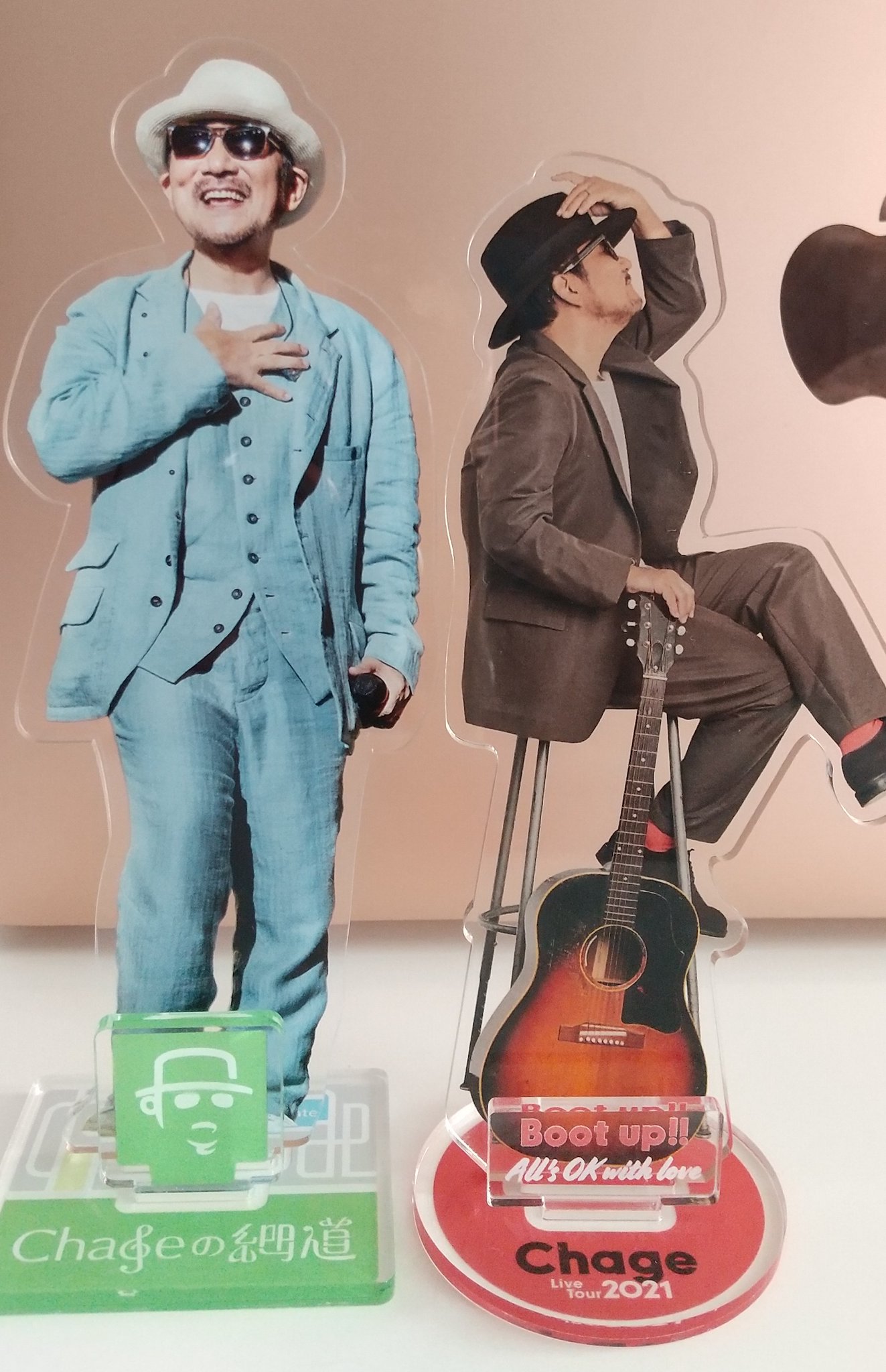 Chagestaff.jp on Twitter: "ずっと細道「アクリルスタンド」の紹介。 今回はスタンディングポーズ写真を使用しました。Boot upのアクスタと並べるとこんな感じです ...