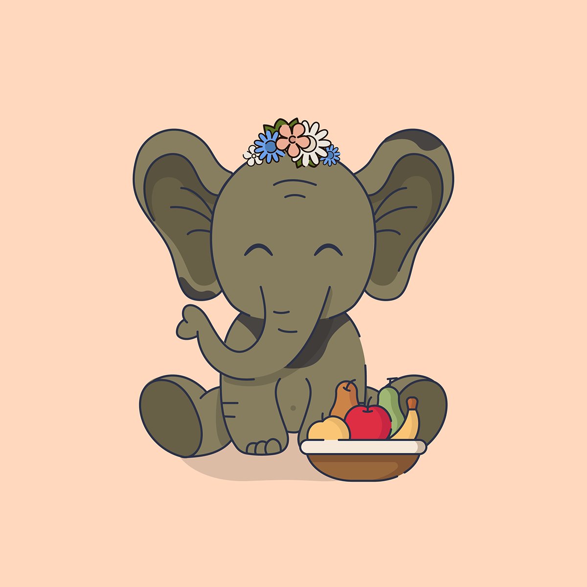 Elephant Cartoon Feed