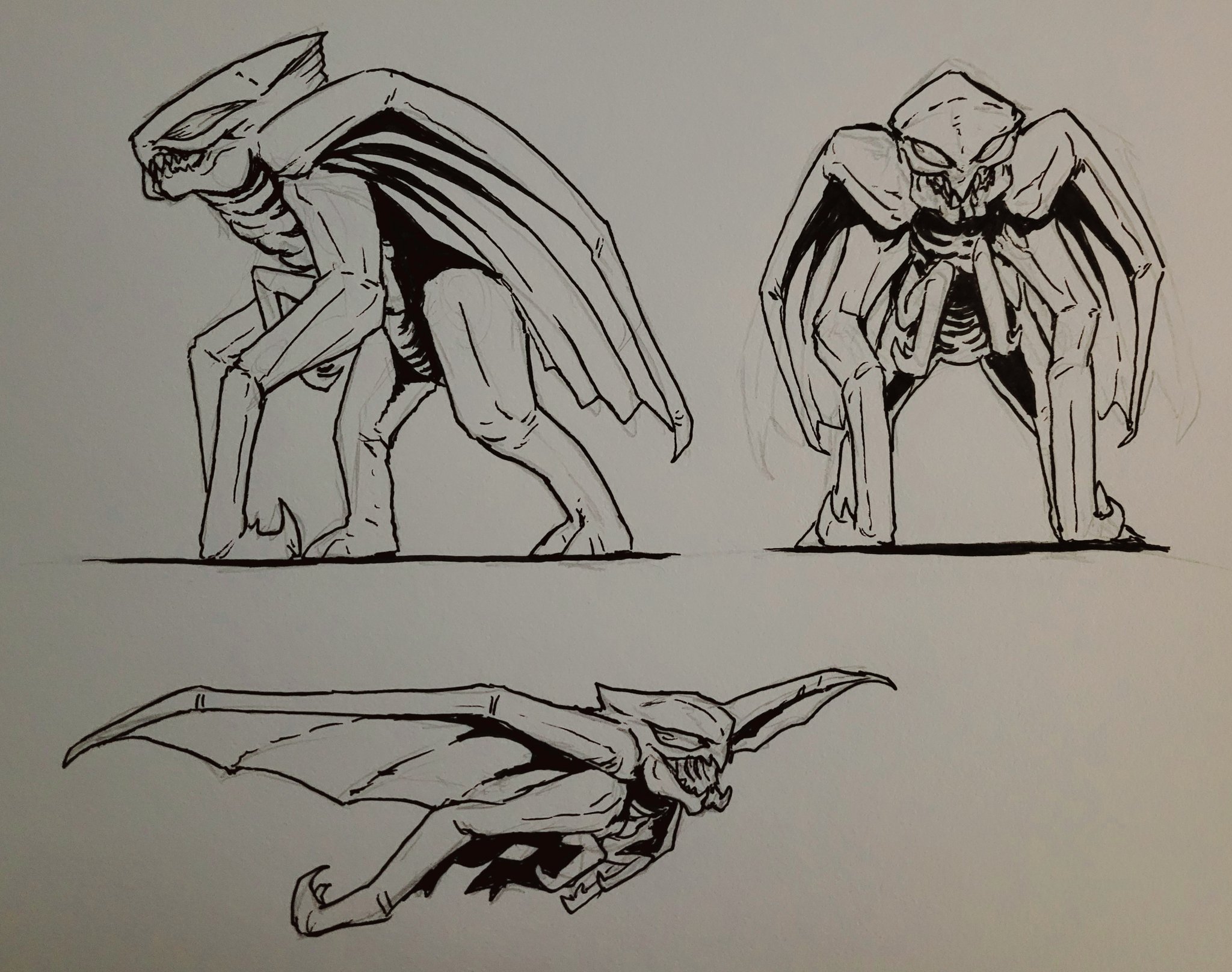 Godzilla 2022 Muto Concept Art