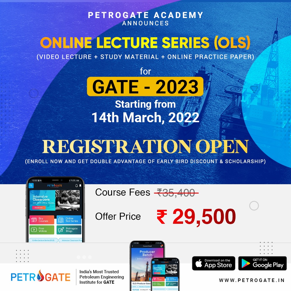 PETROGATE Academy on Twitter: "Boost your GATE preparation with Petrogate academy's Special ...