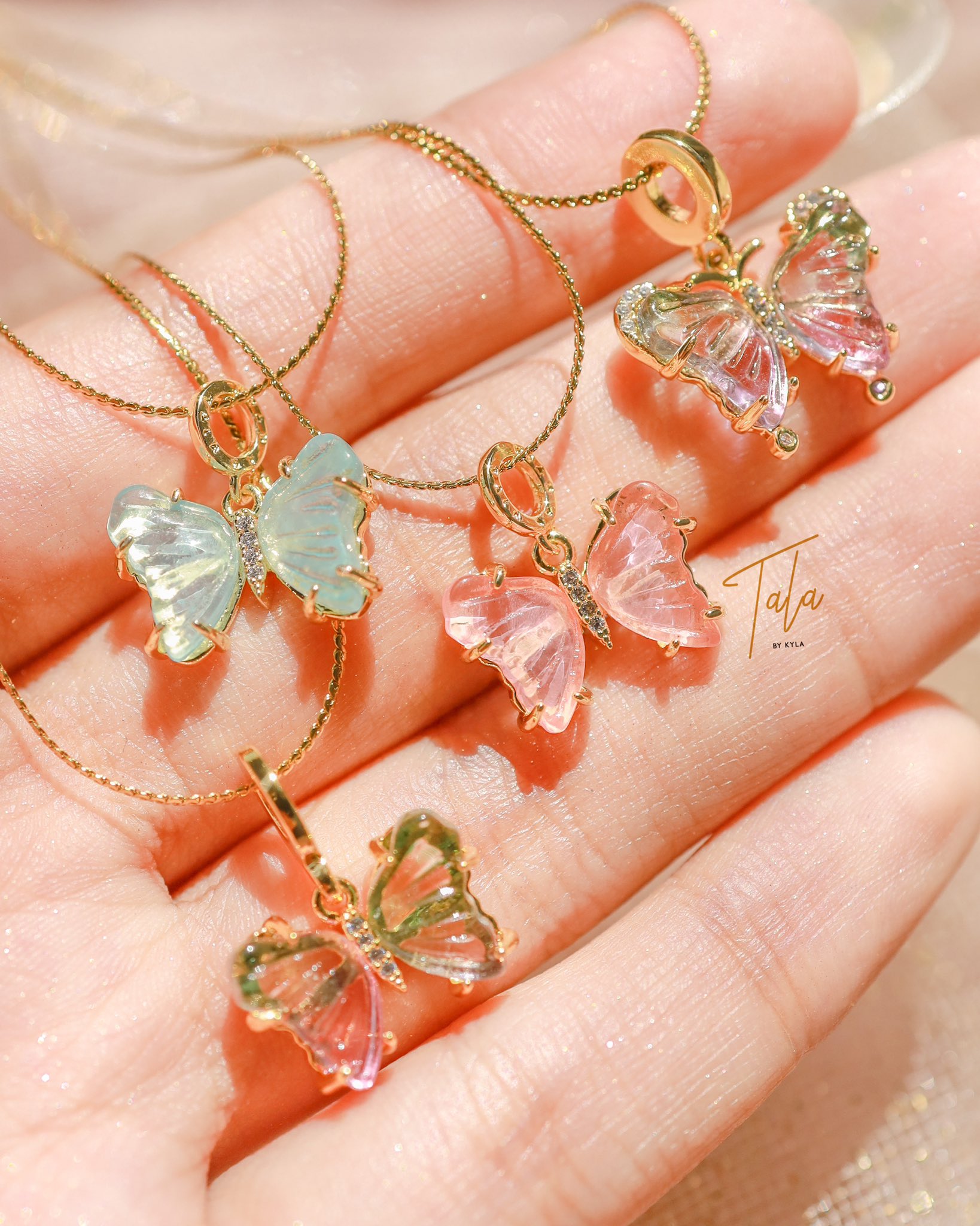 Tala by Kyla on X Your favorite butterfly necklace but better Introducing Psyche Inspired by It s Okay Not To Be Okay It now comes with our minimal wave