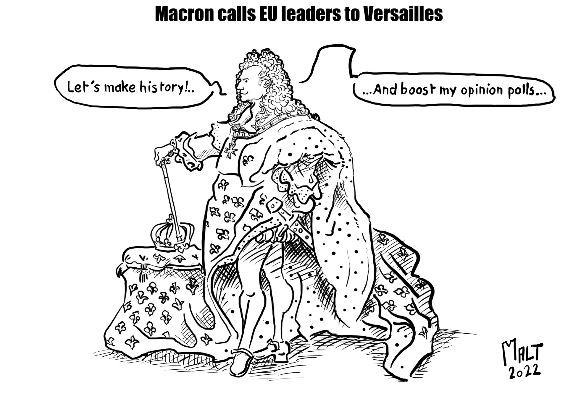 Absolute Monarchy Cartoon
