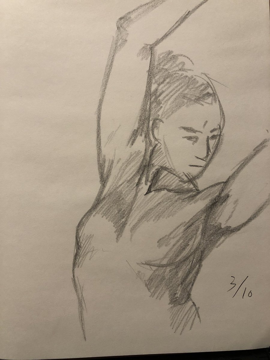 「べーん #まあまあクロッキー 」中川@生肉の漫画