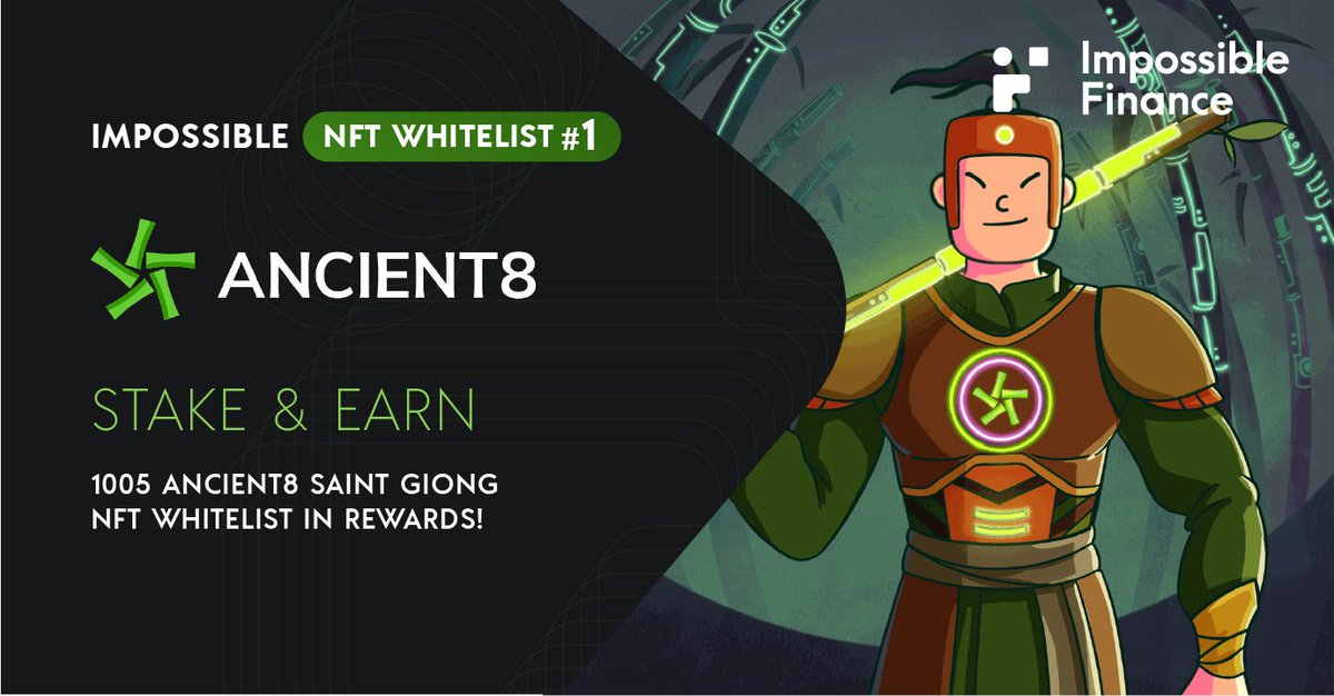 Impossible Finance Announcements on Twitter: "@Ancient8_gg The @Ancient8_gg NFT Whitelist ...