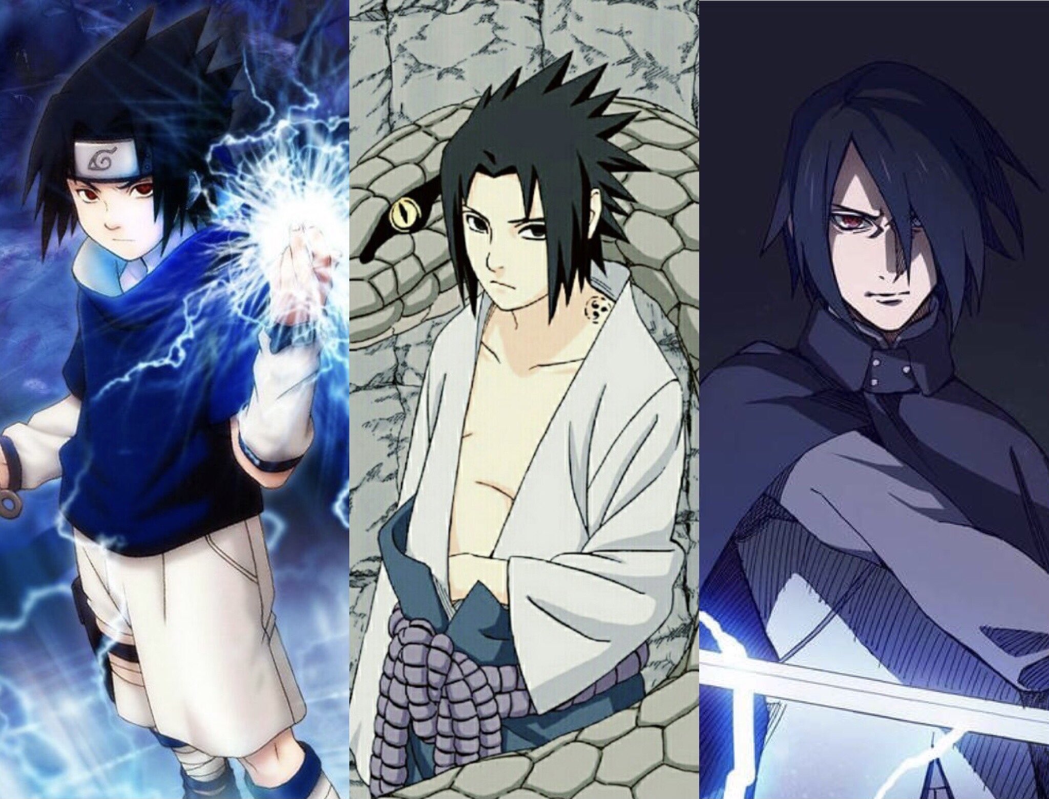 Sasuke Sharingan Evolution