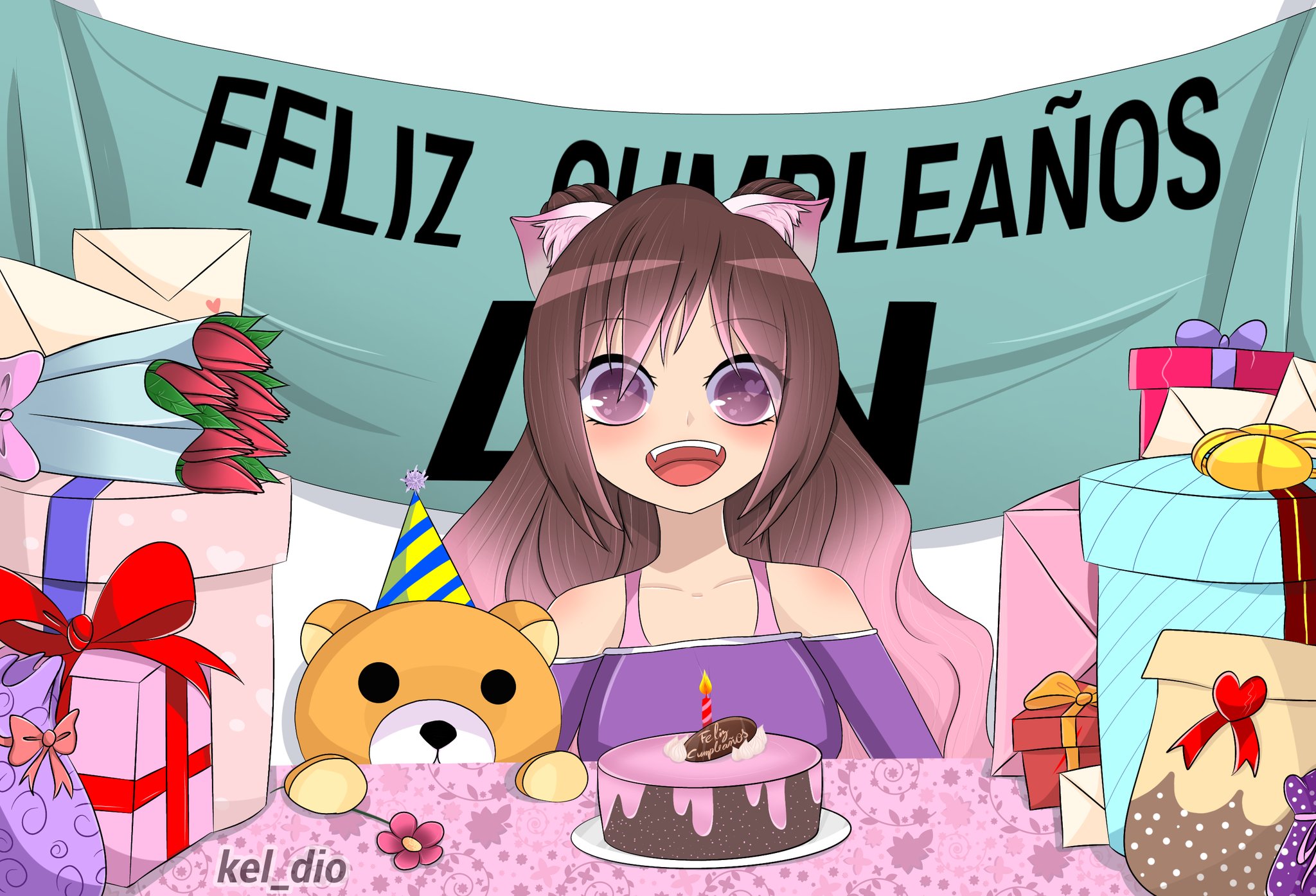 Happy Birthday Cake Animation In Spanish