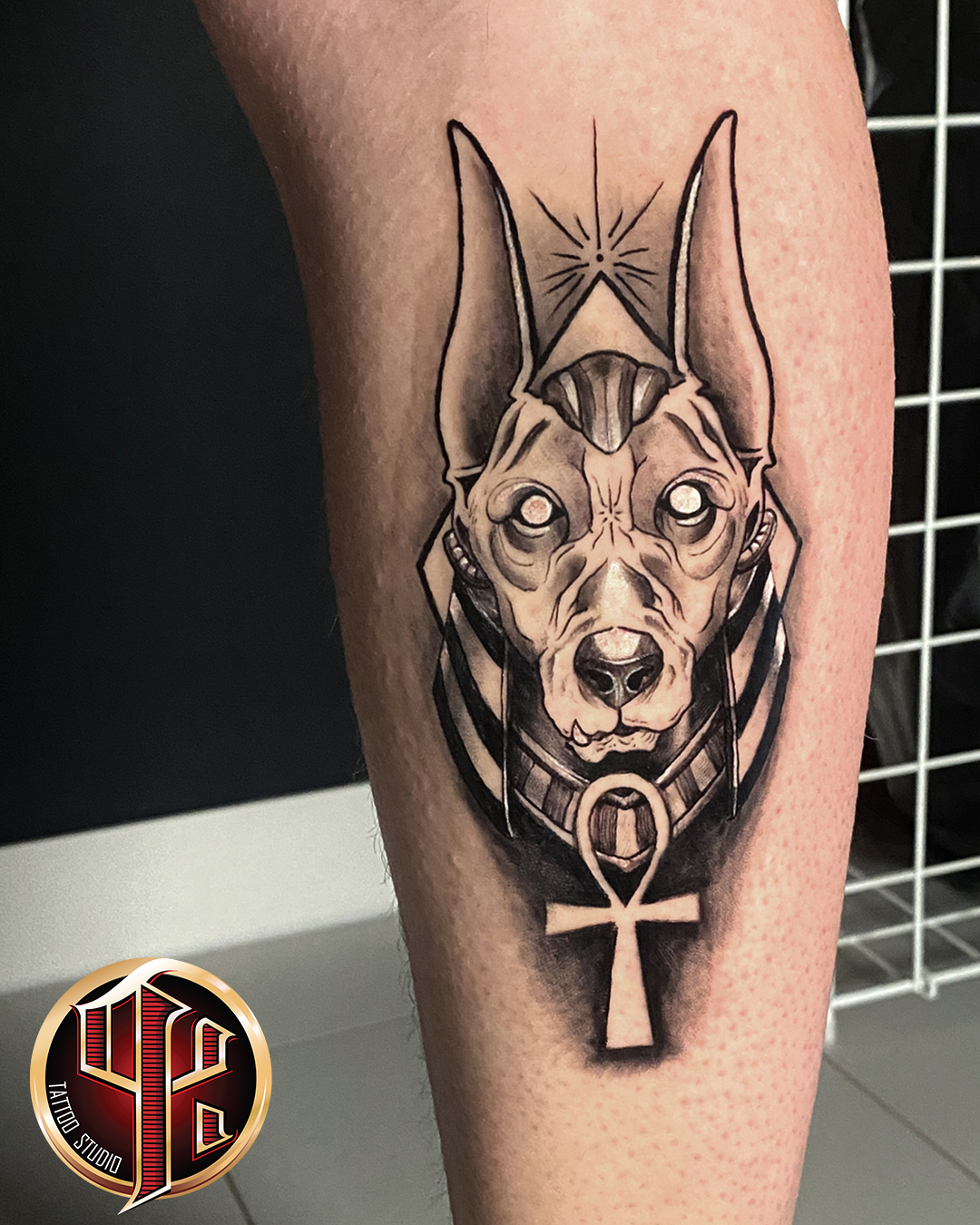 Anubis Head Tattoos
