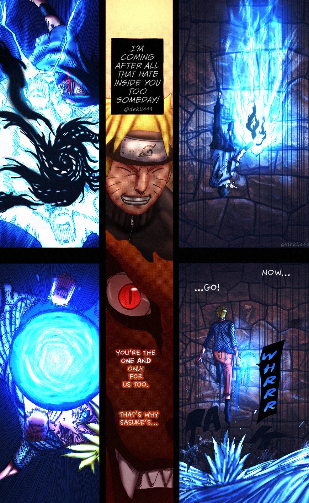 Naruto Shippuden Manga Color