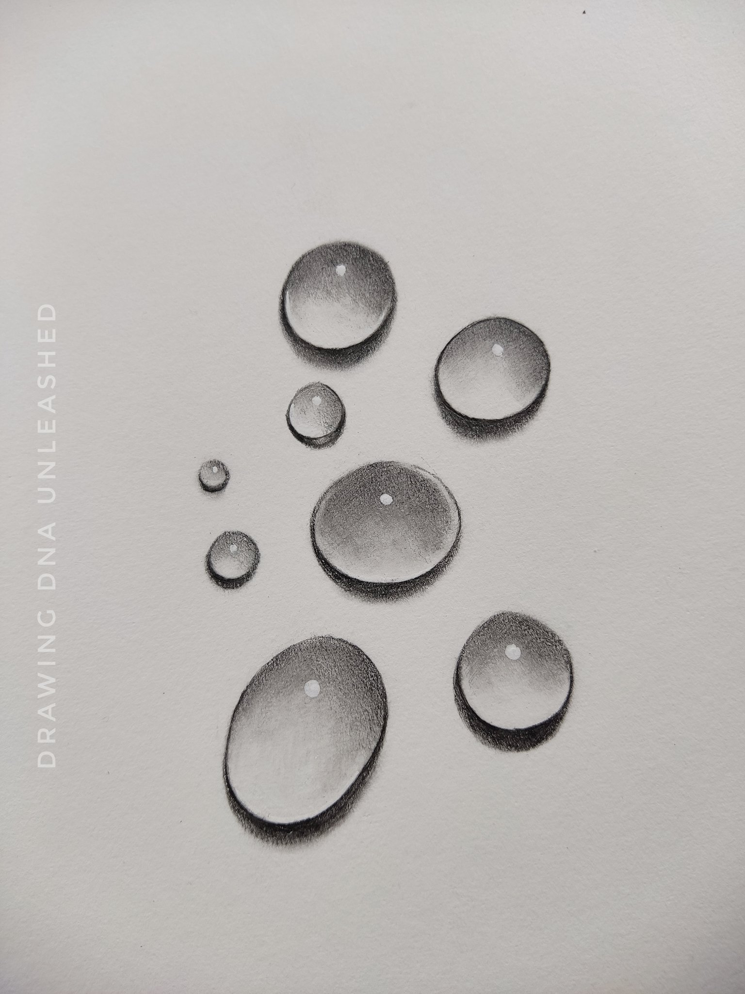 Water Drop Drawing