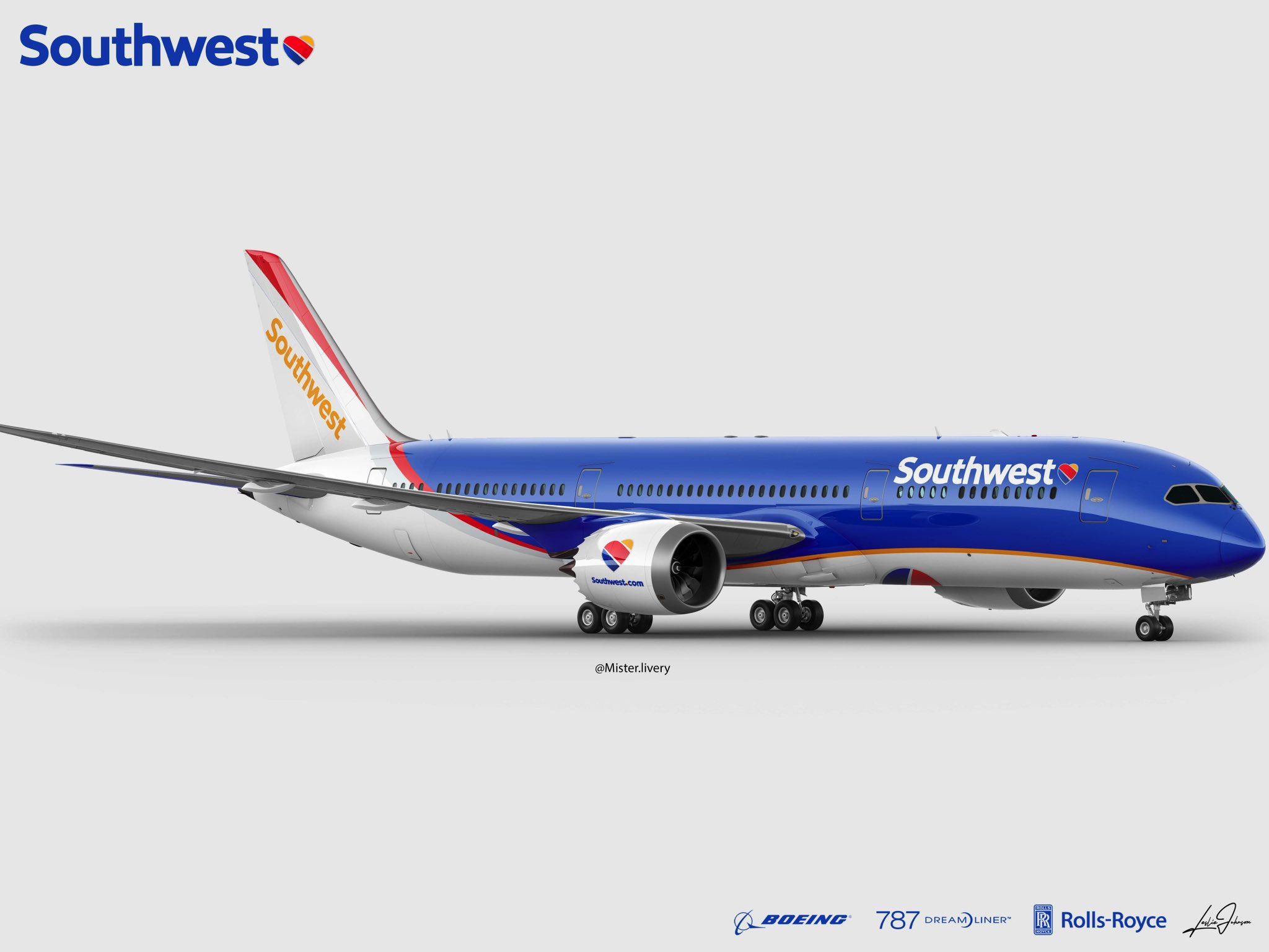 Southwest Airlines 787