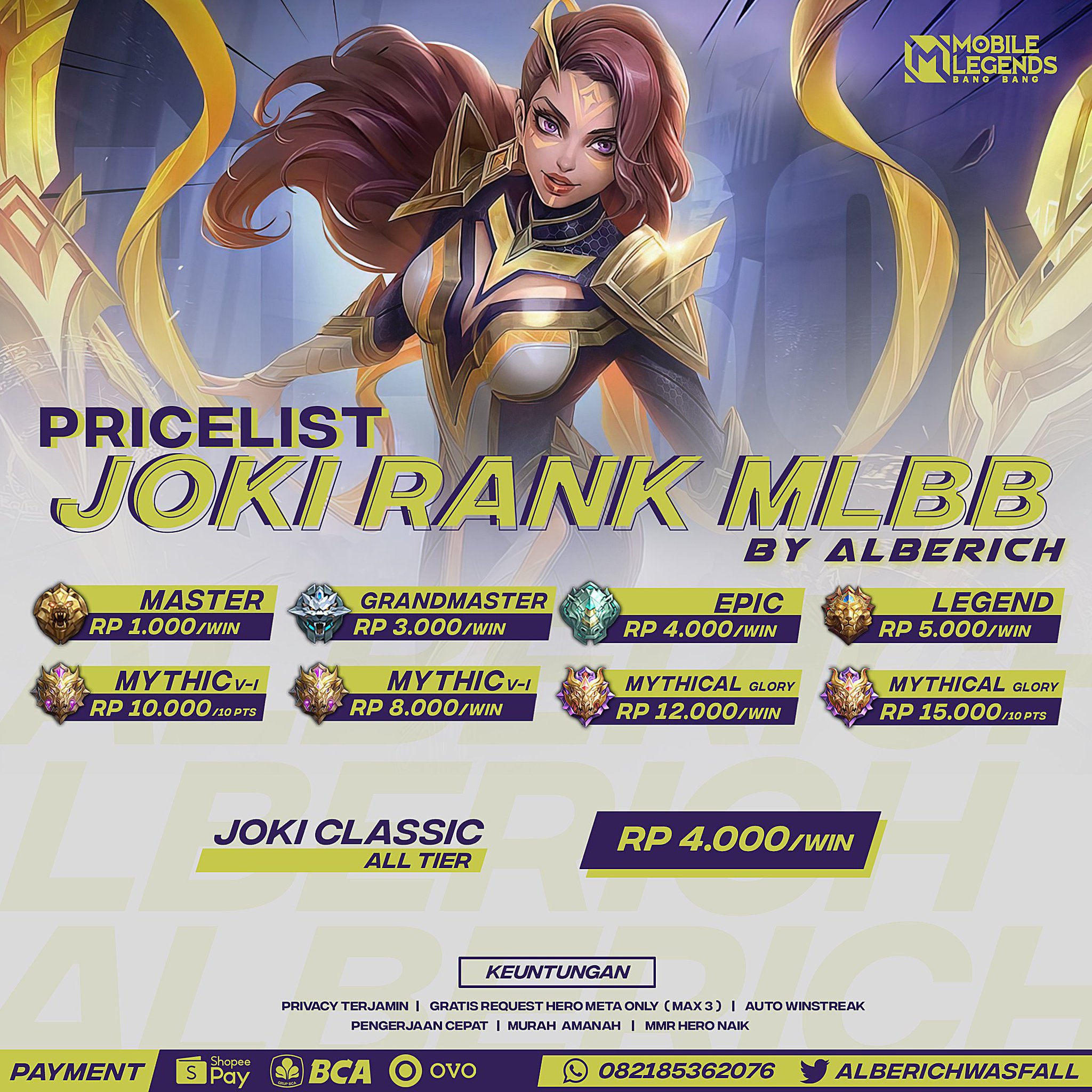 Alberich - JOKI MLBB! on Twitter: "https://t.co/Lb93j7lHLv" / Twitter