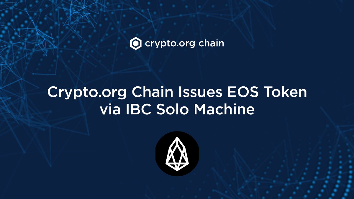 Particle B on Twitter: "https://t.co/KUIpHc2907 chain partners with @cryptocom to deploy @EOSIO ...