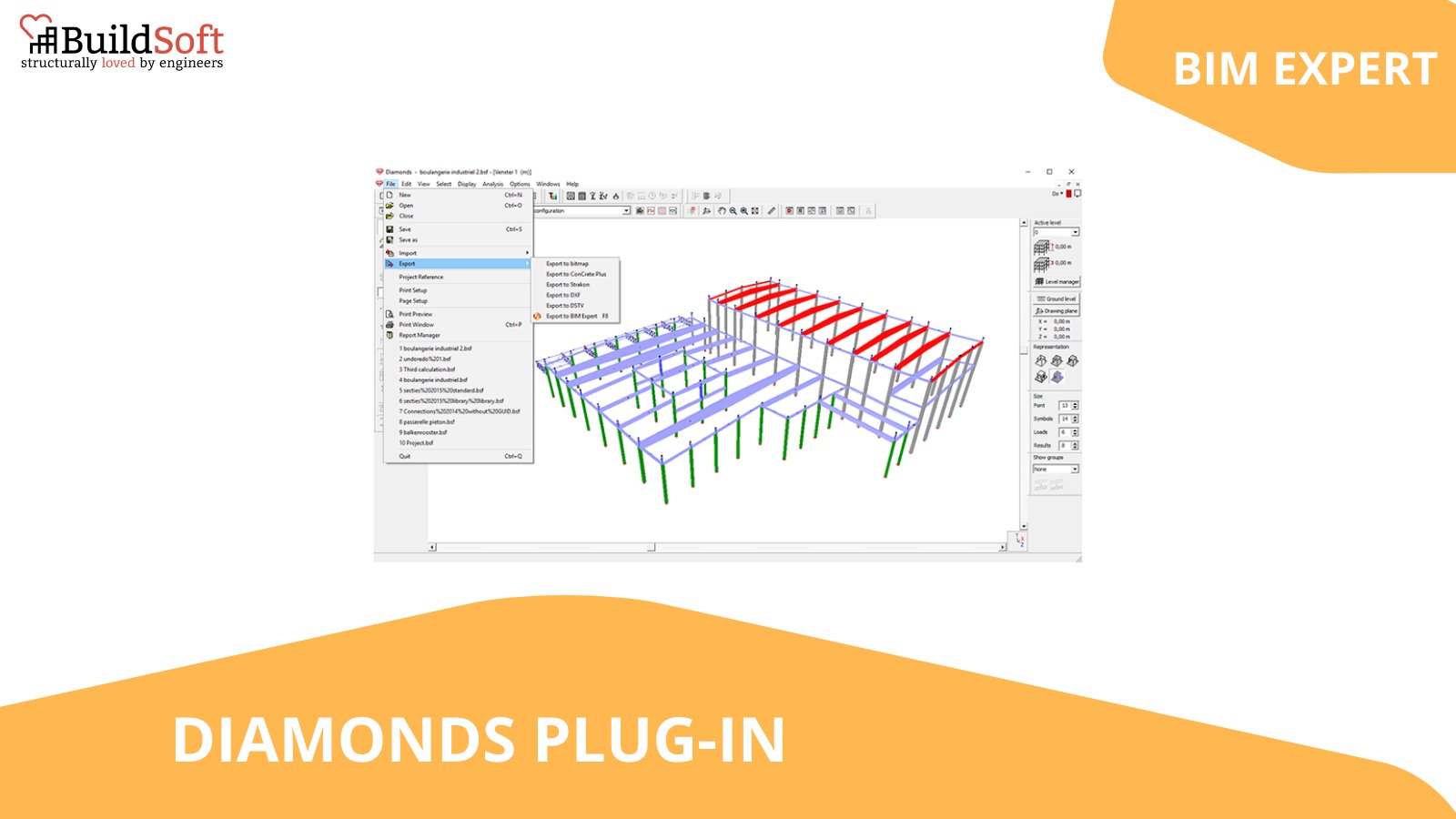 BuildSoft on Twitter: "Meet BIM Expert - our plugin-based software for structural BIM ...