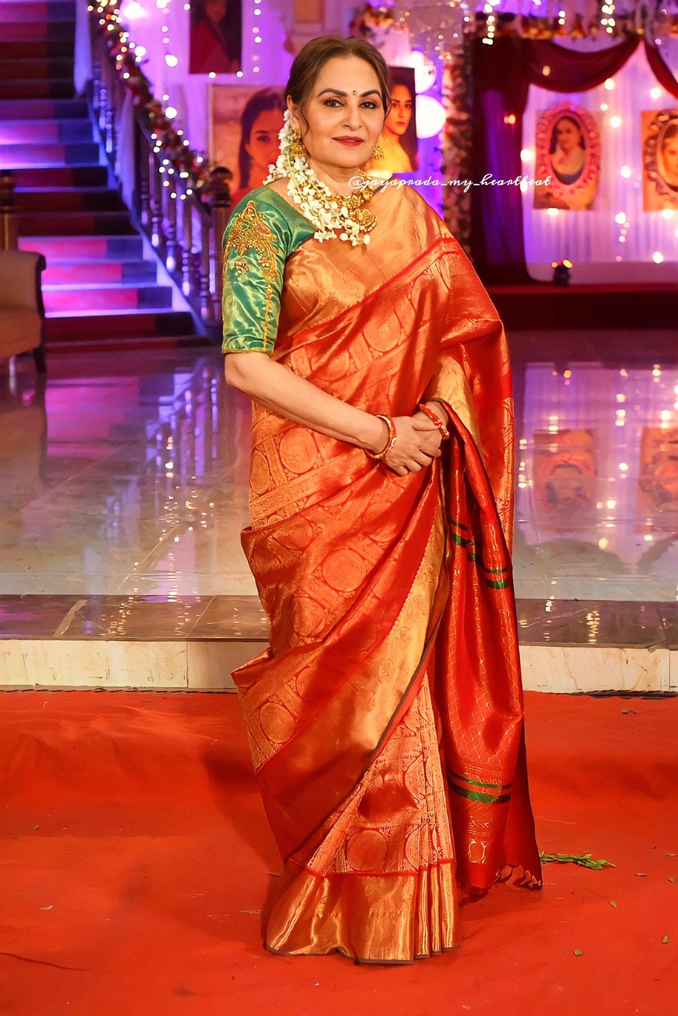 Jayaprada In Saree Entertainment Web Stories Visual Stories On