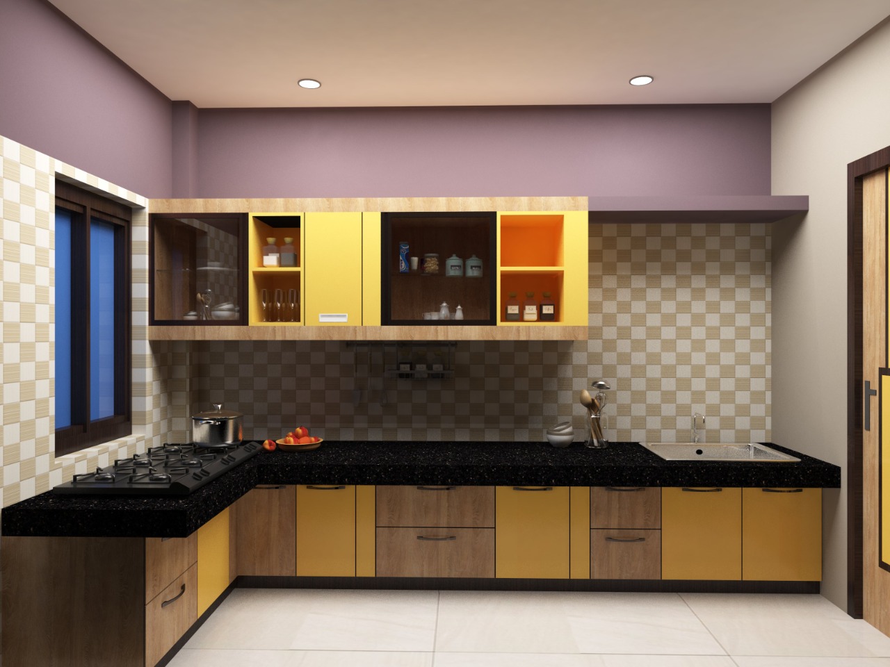 Kitchen Trolley Colour Combination Trending Kitchen Trolley Design
