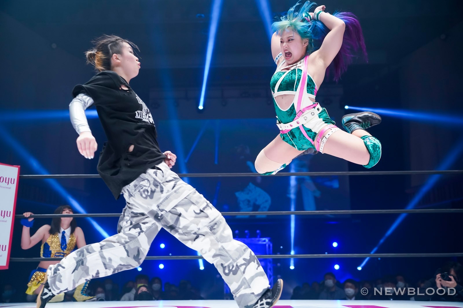 We Are Stardom on Twitter: "New Blood 1 STARS vs Just Tap Out Saya Iida & Hanan defeated Tomoka ...