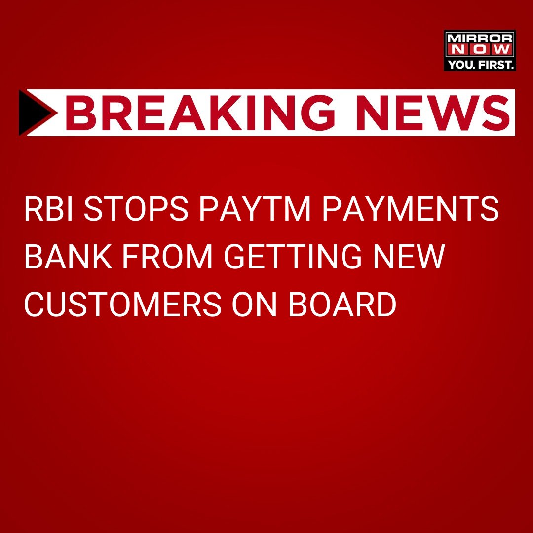 Stop Payments Paytm UPI: Transactions Decline To Continue Till New