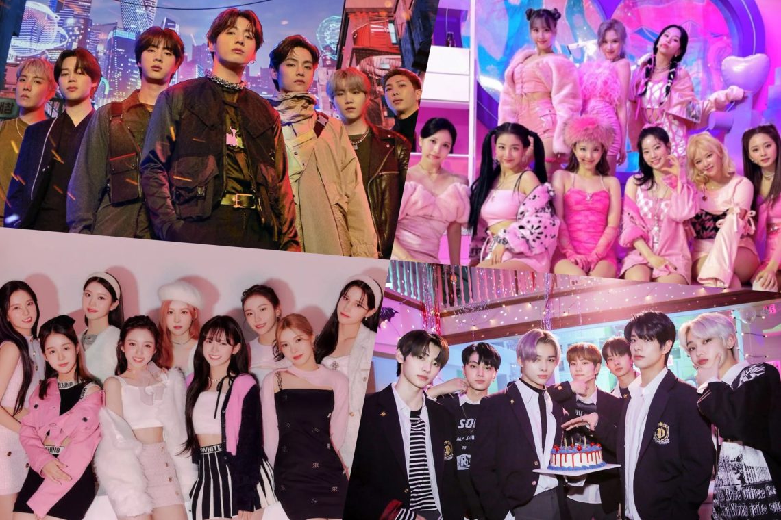 KPOPINA on Twitter: "BTS، Kep1er والمزيد يحصلون على الشهادة البلاتينية من مخطط غاون + حصول كلًا ...