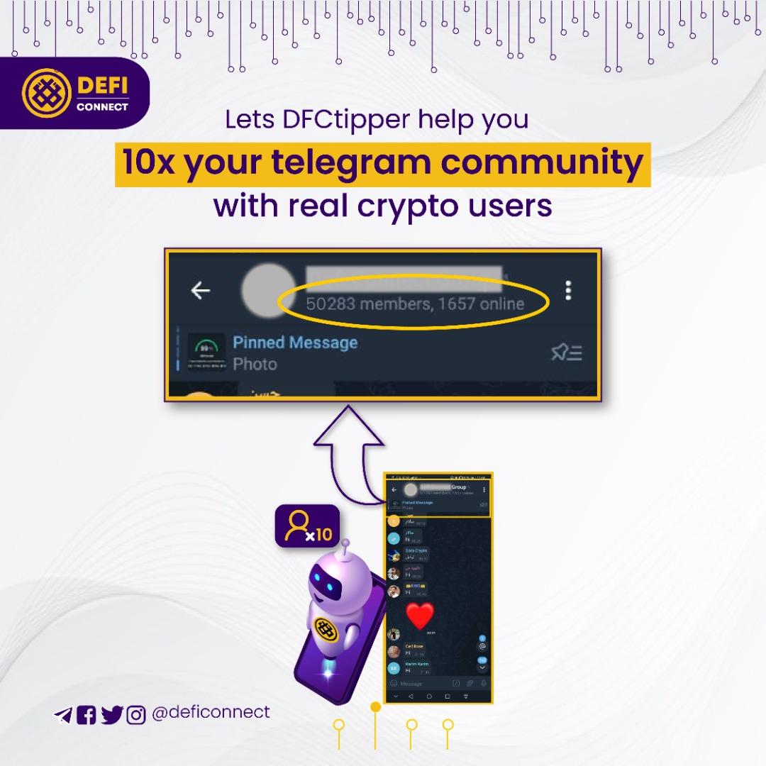 deficonnect on Twitter: "You can now increase the size of your community by 100% using # ...