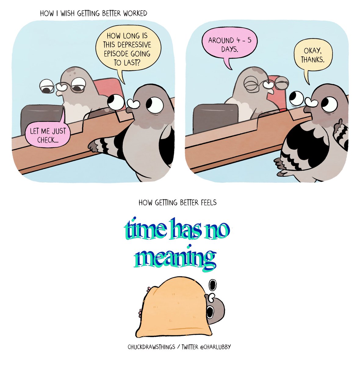 「processing time 」chuck 💐🐦の漫画