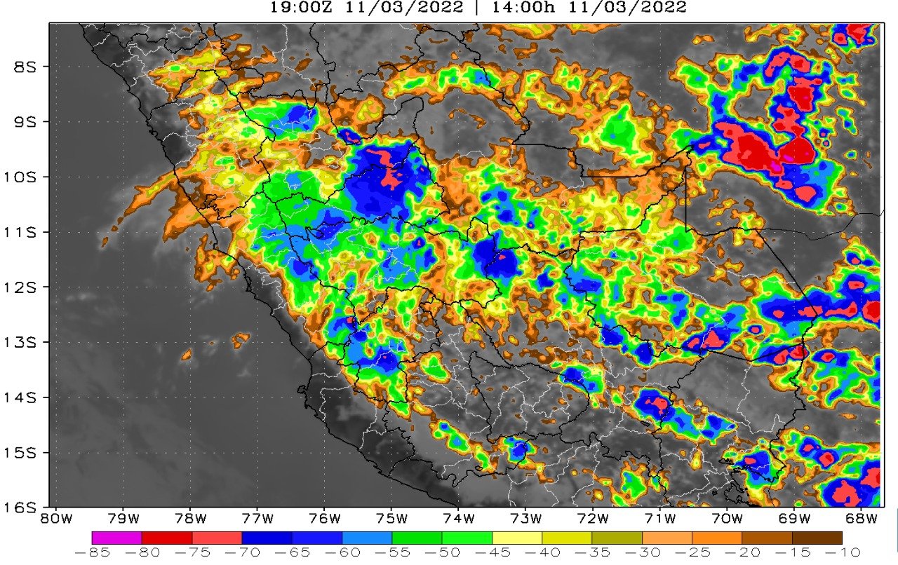 Senamhi On Twitter Ahora Lluvia En Sierra Centro Y Sur De Moderada
