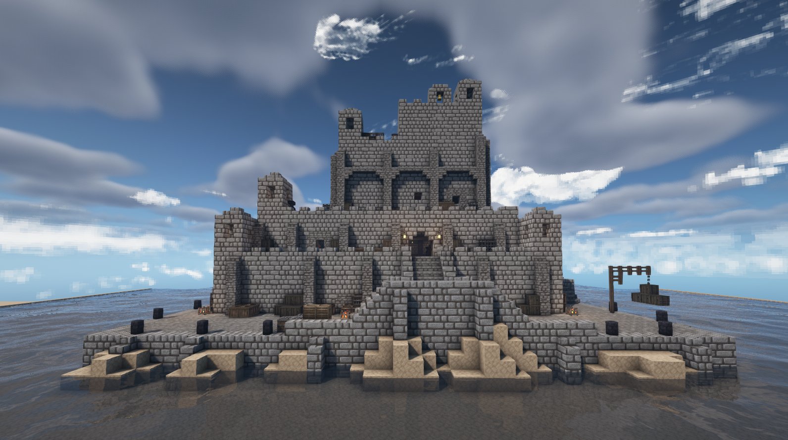 Lorenz Sinclair on Twitter: "With Sea Forts releasing i decided to recreate one of them in ...