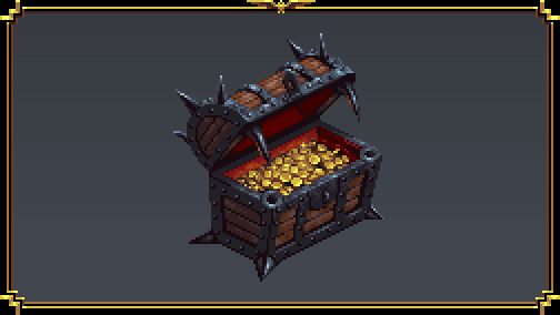 Wolfenoctis on Twitter: "Objects - Treasure Chest #pixelart #ドット絵…