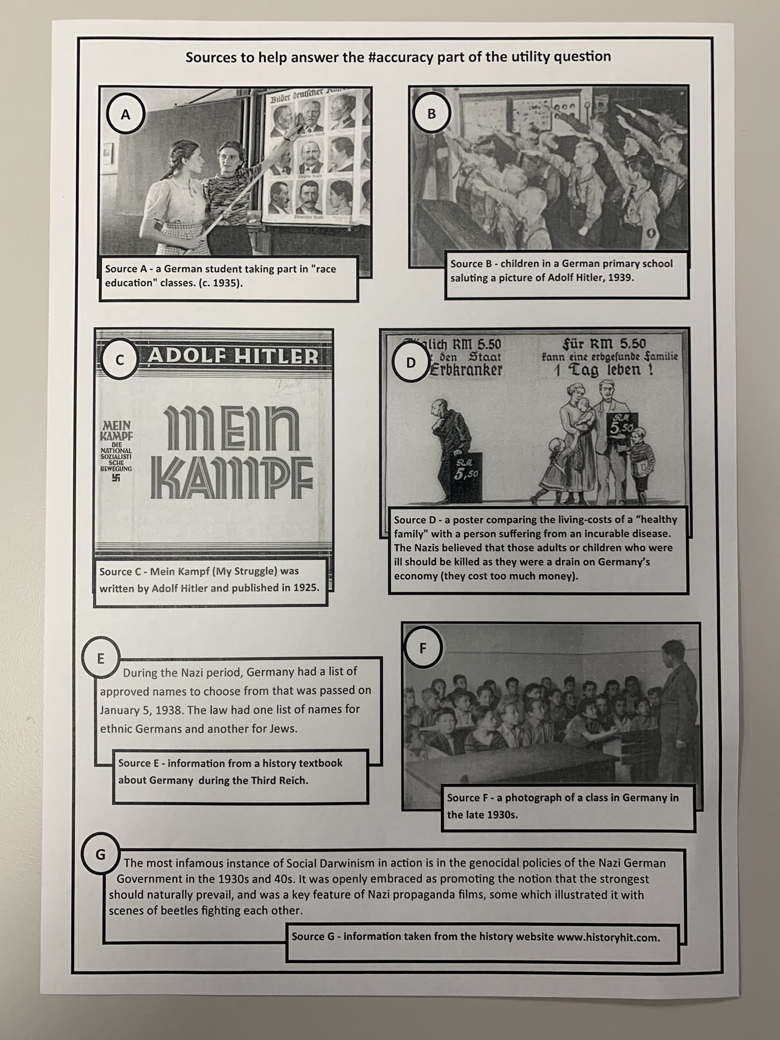 Jonny Hemphill on Twitter: "How did the Nazis use education to ...