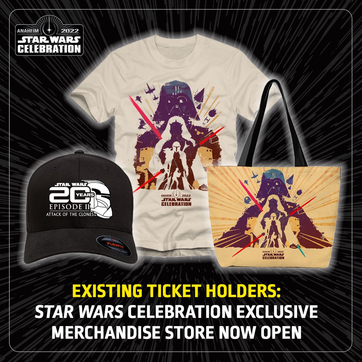 Star wars celebration exclusive merchandise store