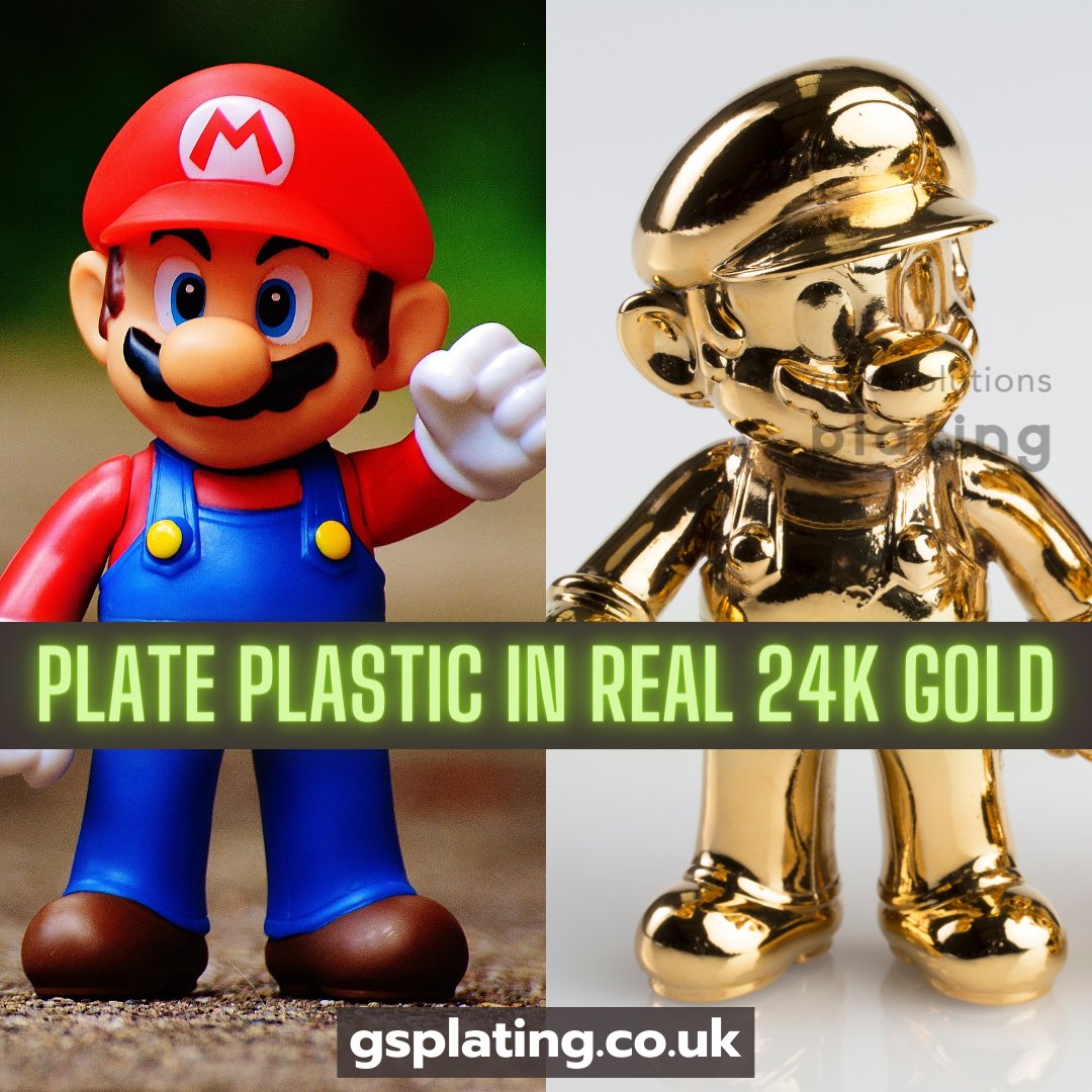 Golden Mario And Silver Luigi