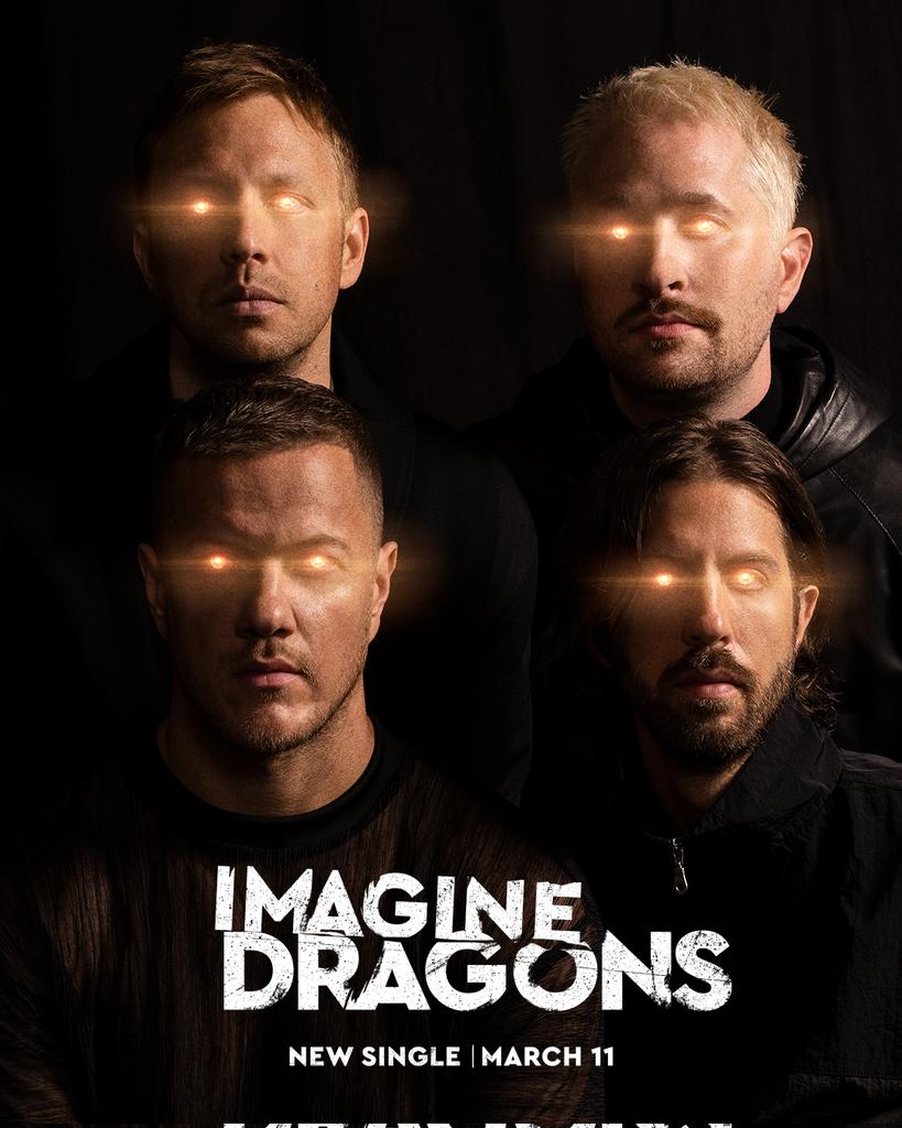 Imagine Dragons Poster 2022