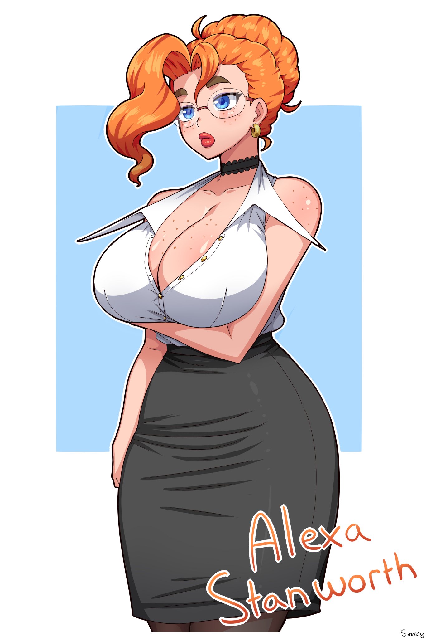 Simmsy on Twitter: "alexa last name reveal, deepest lore…