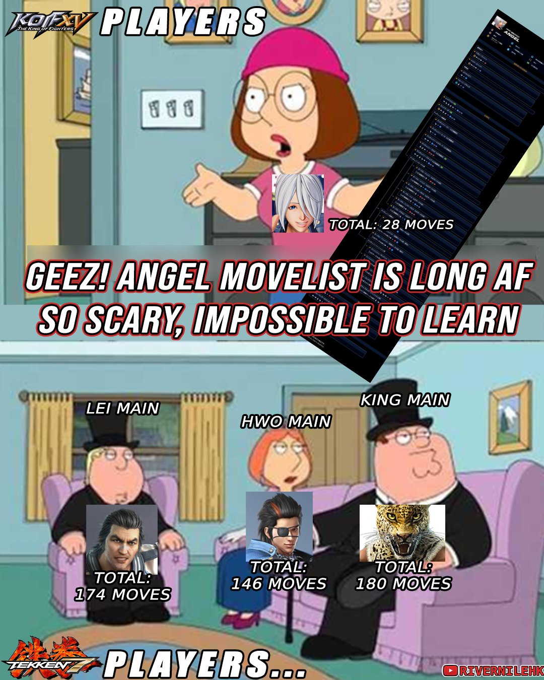 Tekken King Memes My Story... Pls Dont Abuse This When We Match In