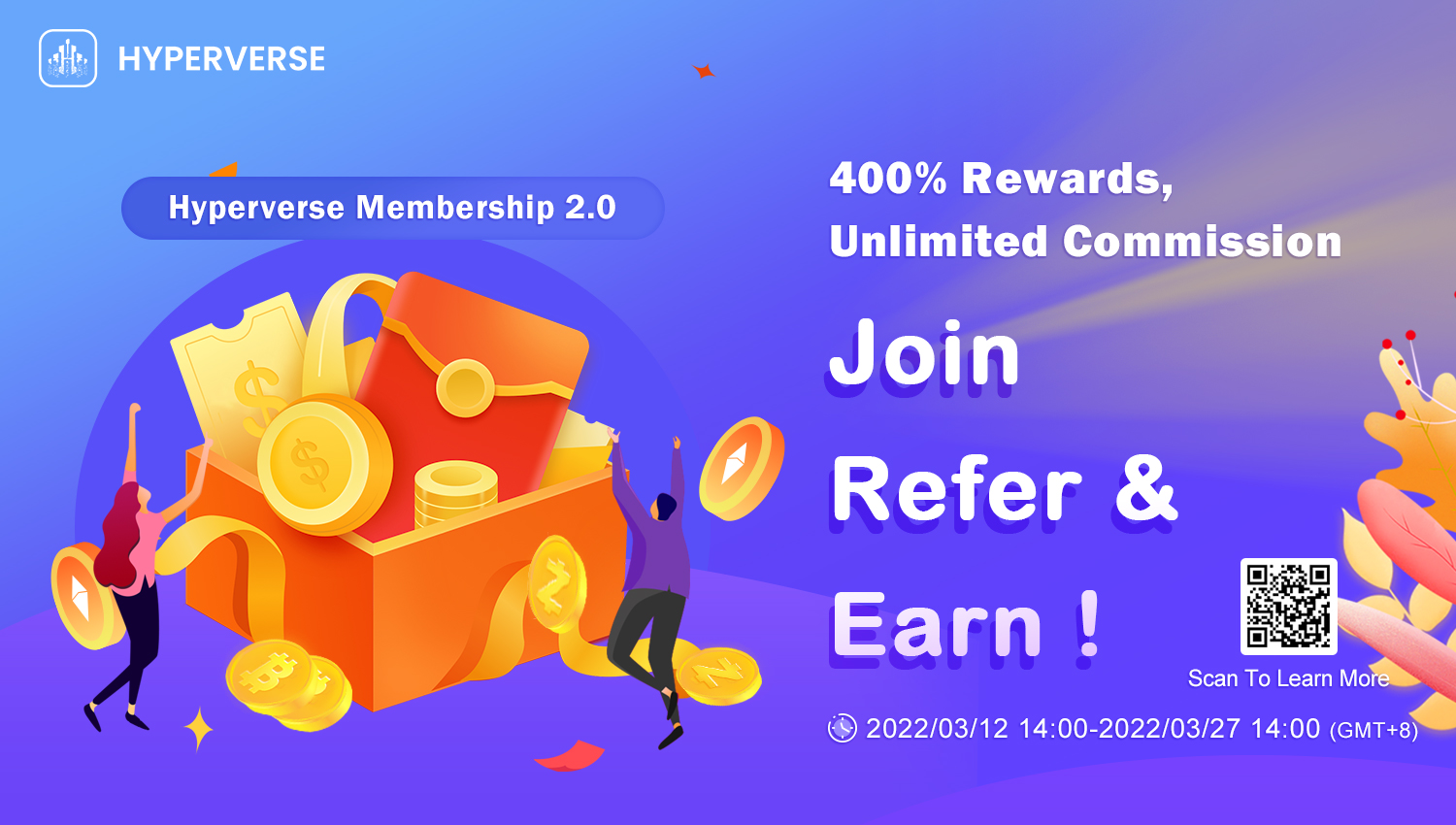 HyperVerse on Twitter: "HyperVerse Membership 2.0 - Direct rewards event is ongoing! 400% ...