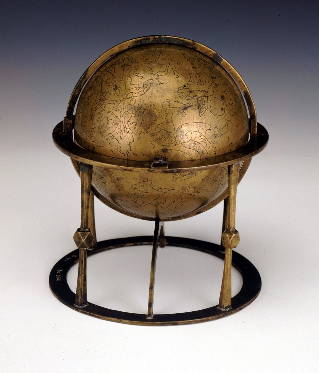 Celestial globes show the heavens from above. Objects of beauty as well ...