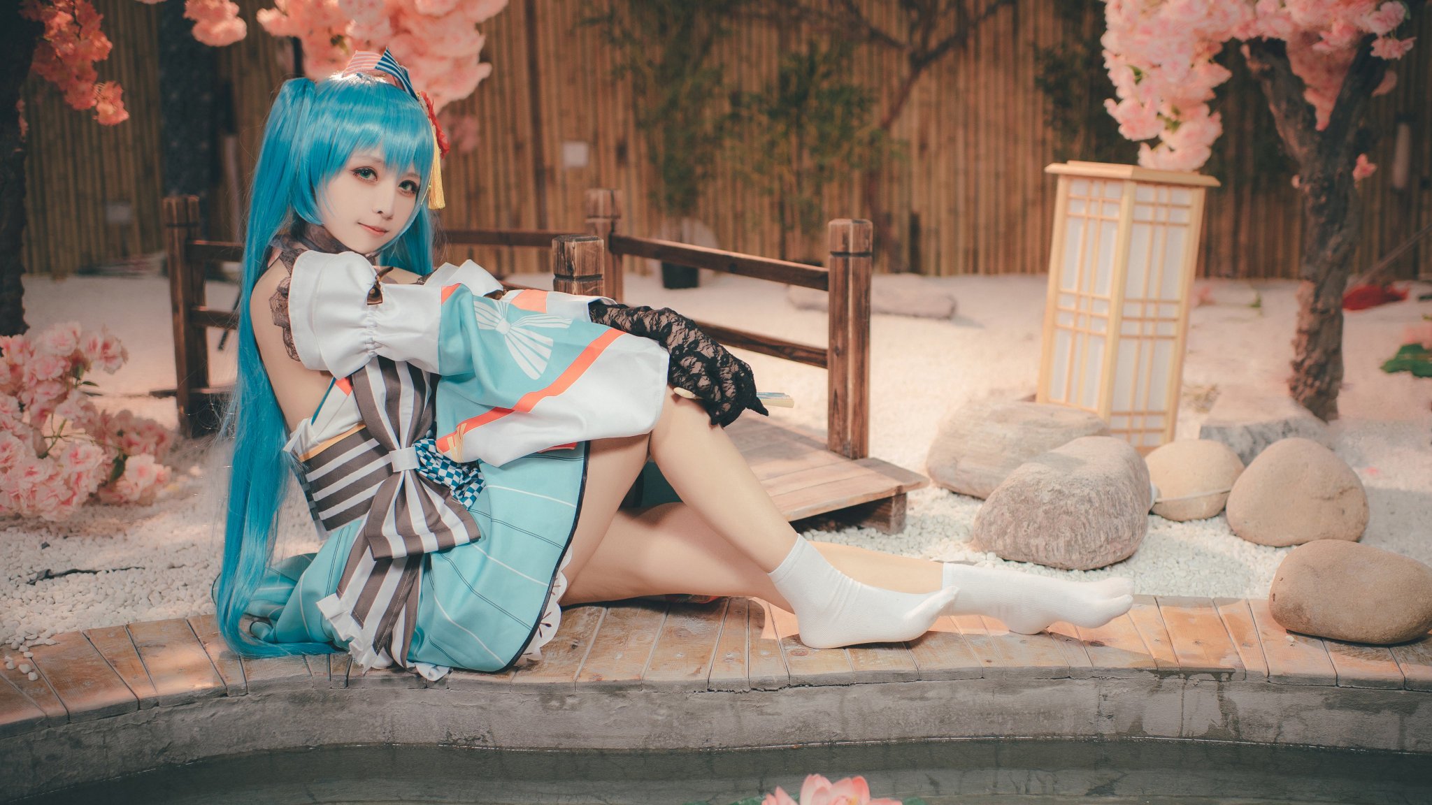 歌罢海西流 on Twitter: "miku cosplay 出镜：菌儿 （@zoey_0228） B站直播间：https://t.co ...