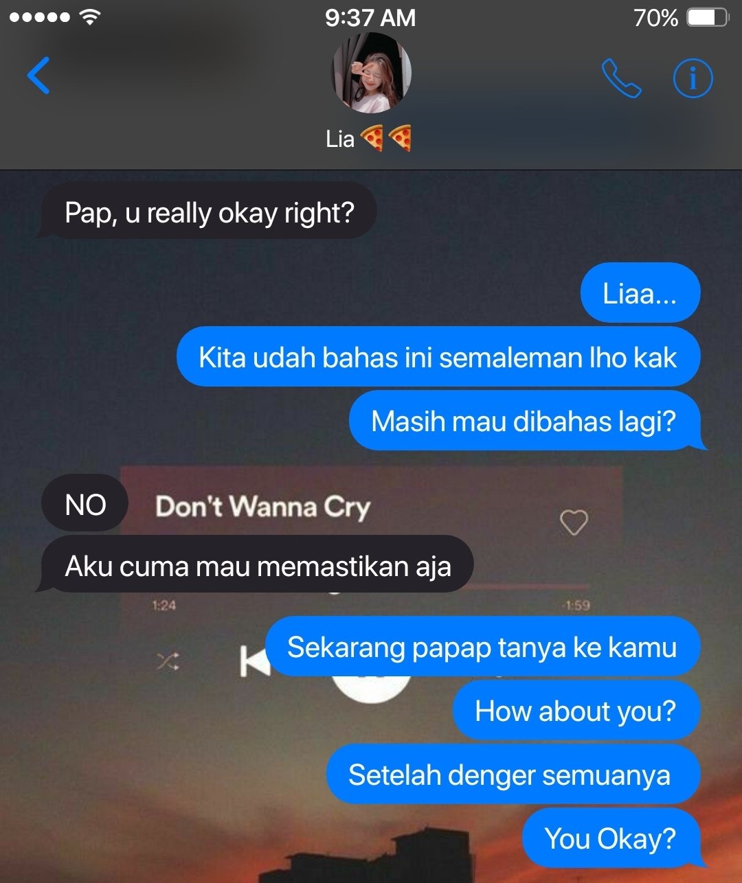 Ryu♡ on Twitter: "Mau nangis tapi sambil pelukan https://t.co/9HTIEVgHlM" / Twitter