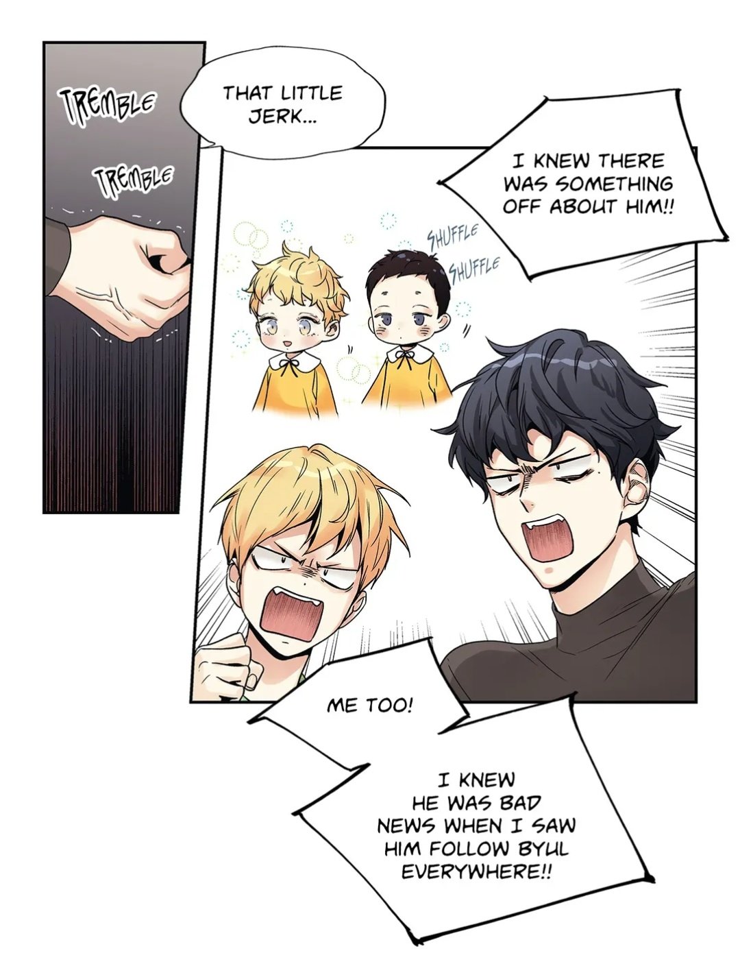 fay 🐳 on Twitter: "look at dojin and hyesung being such a chaotic parents 😂 they thought byul ...