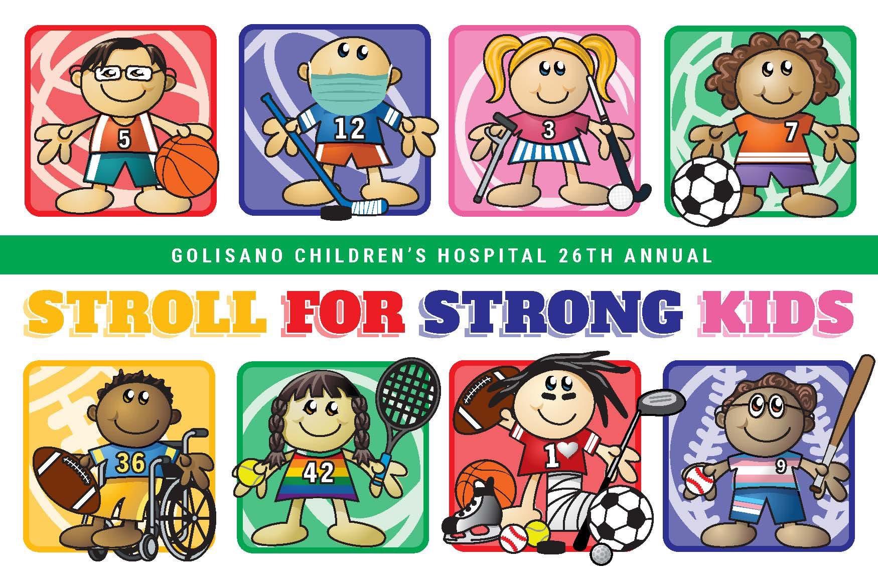 Strong Kids Cartoon